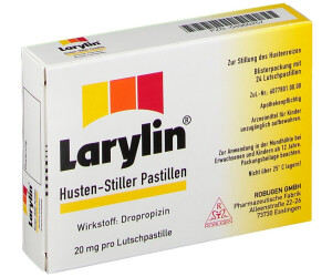 Larylin Husten Stiller Pastillen (24 Stk.) ab 5,96 € | Preisvergleich ...