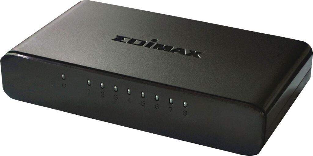 Edimax 8-Port Fast Ethernet Desktop Switch (ES-3308P) ab € 8,02 ...