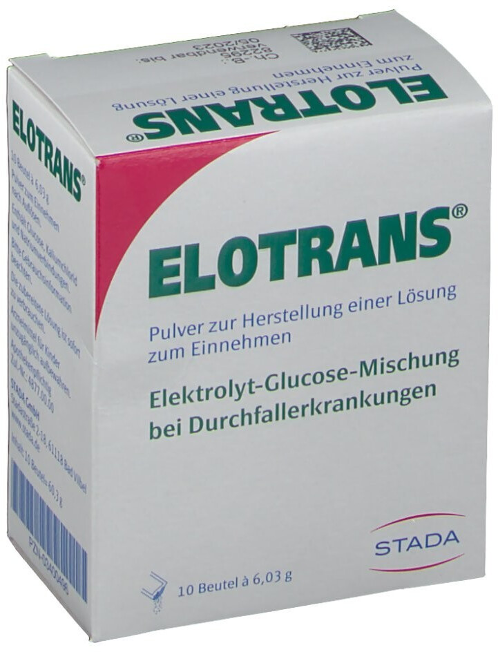 Elotrans Pulver (10 Stk.) ab 4,79 € | Preisvergleich bei idealo.de