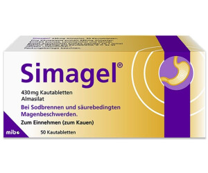 Simagel Kautabletten (50 Stk.) ab 5,86 € | Preisvergleich bei idealo.de