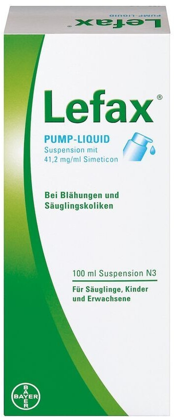 Lefax Pump-Liquid Suspension (100 ml) ab 9,45 € | Preisvergleich bei ...