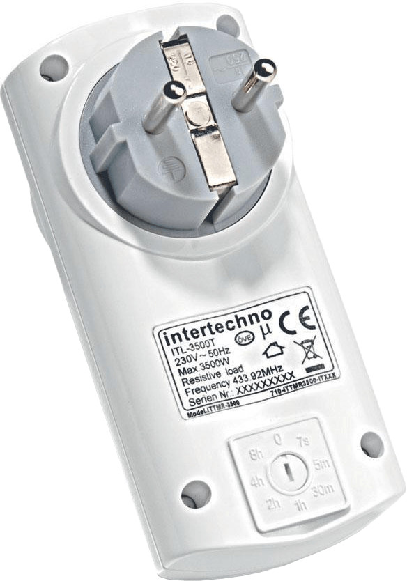 intertechno Funk-Steckdose ITLR-3500T ab 20,59 € | Preisvergleich bei idealo.de