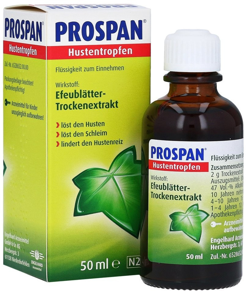 Prospan Hustentropfen (50 ml) ab 6,26 € | Preisvergleich bei idealo.de