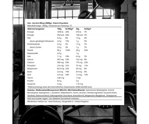 USN Hardcore Whey gH au meilleur prix sur idealo.fr