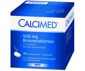 Calcimed 500 mg Brausetabletten (40 Stk.) ab 12,31 € | Preisvergleich ...