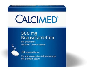 Calcimed 500 mg Brausetabletten (40 Stk.) ab 12,31 € | Preisvergleich ...
