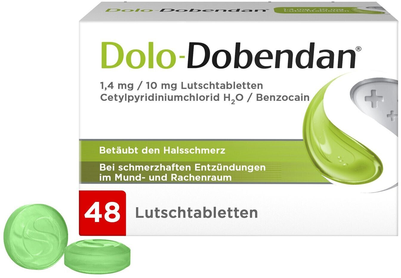 Dolo-Dobendan 1,4 mg/10 mg Lutschtabletten (48 Stk.) ab 10,50 ...