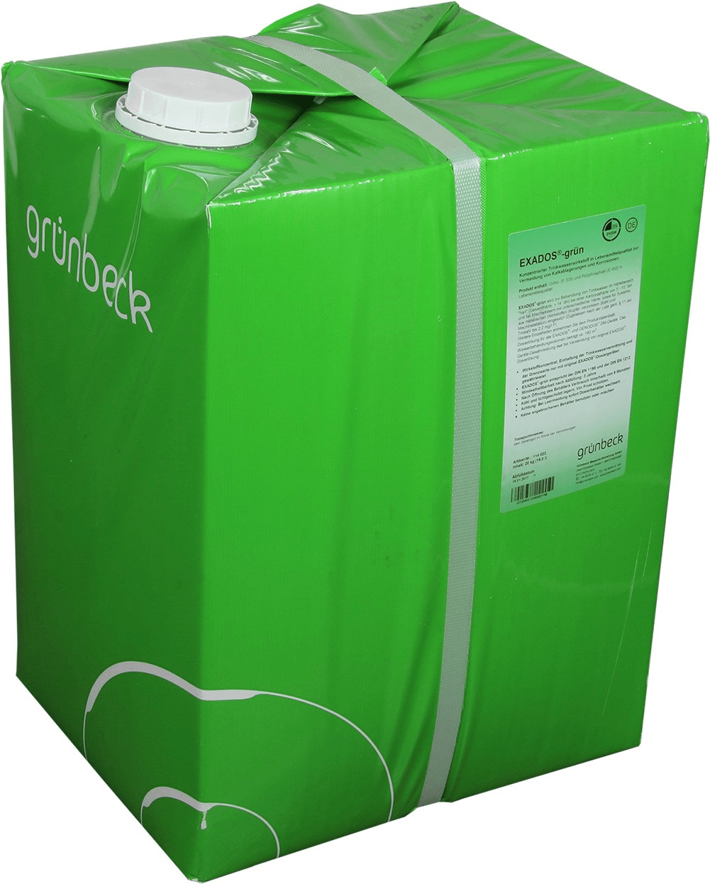Grünbeck Exados-grün Dosierlösung (20L) ab 79,90 € | Preisvergleich bei ...