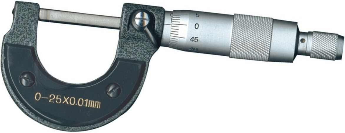 Silverline Tools Micromètre d'extérieur 25 mm au meilleur prix sur ...