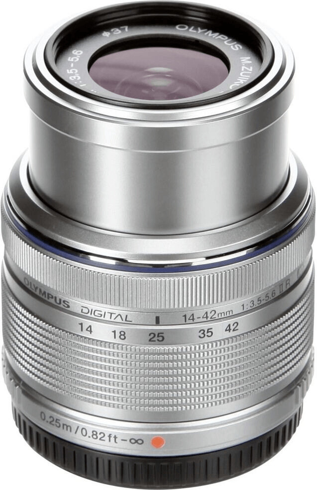 Olympus M.Zuiko Digital 14-42mm f3.5-5.6 II R (plateado) desde 293,50 € | Compara precios en idealo