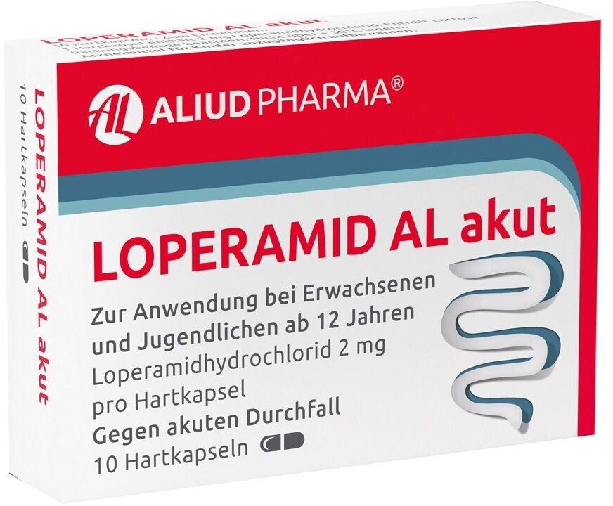 Loperamid Al akut Kapseln (10 Stk.) ab 1,29 € (April 2024 Preise ...