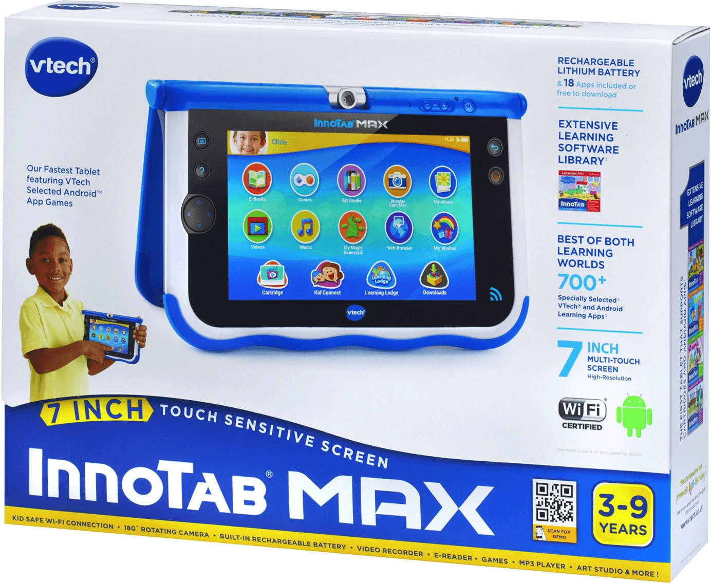 Buy Vtech InnoTab Max Blue from £100.00 (Today) – Best Deals on idealo ...