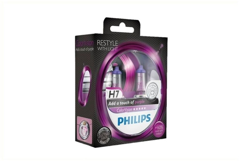 Philips ColorVision H7 Kit Purple desde 30,58 € | Compara precios en idealo