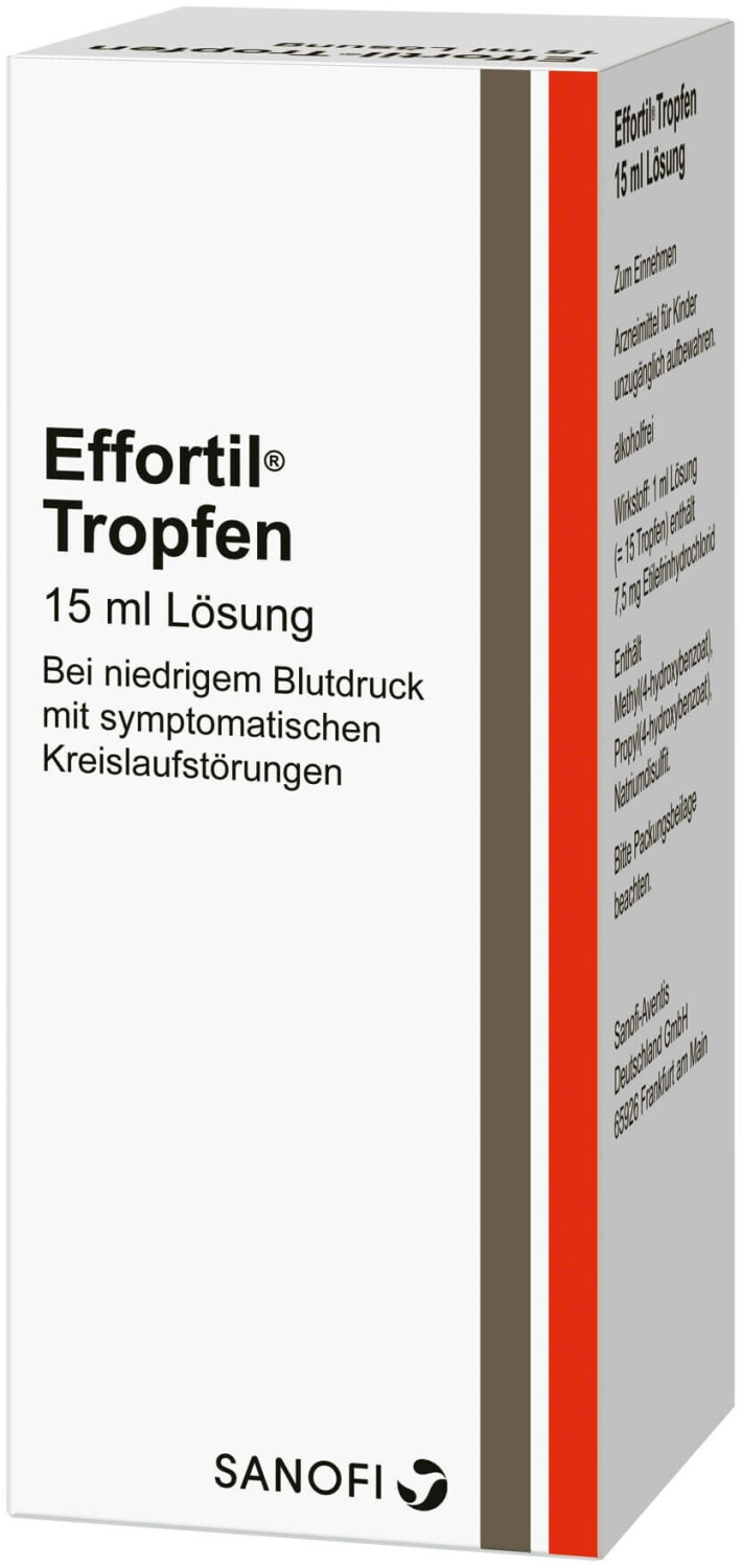 Effortil Tropfen (15 ml) ab 7,32 € | Preisvergleich bei idealo.de