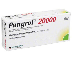 Pangrol 20000 Filmtabletten (50 Stk.) ab 9,02 € | Preisvergleich bei ...