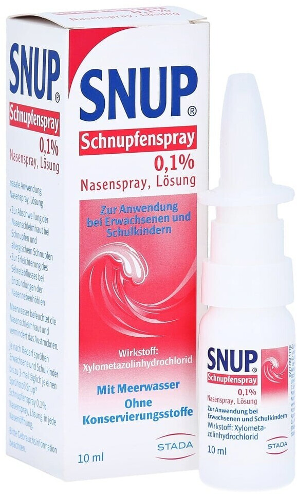 Snup 0,1 % Schnupfendosierspray (10 ml) ab 2,72 € | Preisvergleich bei ...