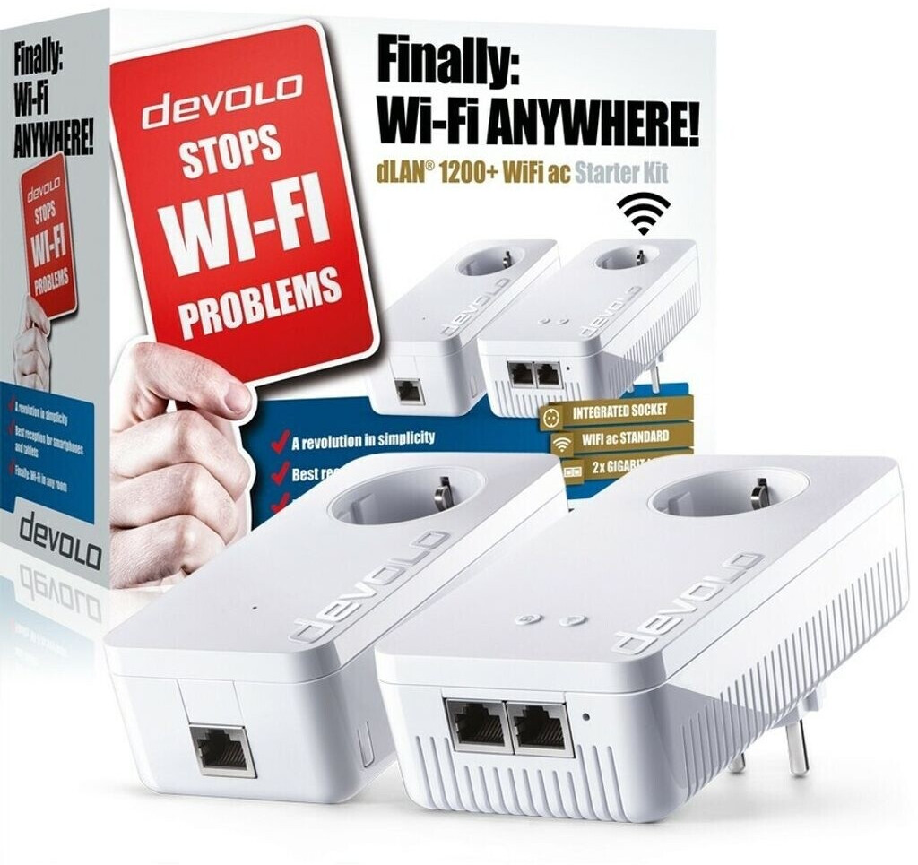 devolo dLAN 1200+ WiFi AC desde 234,40 € | Compara precios en idealo