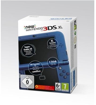 Nintendo New 3DS XL azul metálico desde 599,58 € | Compara precios en ...