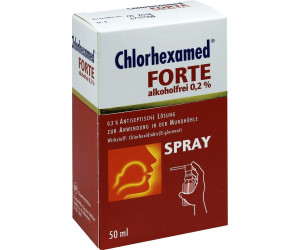 Chlorhexamed Forte alkoholfrei 0,2% Spray (50 ml) ab € 5,90 ...