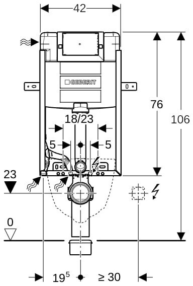 Geberit 110.020.00.1 au meilleur prix sur idealo.fr