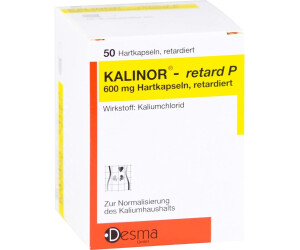 Kalinor retard P Kapseln (50 Stück) ab 5,52 € | Preisvergleich bei ...
