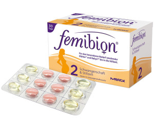 Merck Femibion Schwangerschaft 2 D3 + DHA + 400 µg Folat ab 74,48 ...
