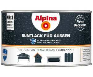 Alpina Buntlack für Außen 300 ml seidenmatt ab 9,80 € | Preisvergleich bei idealo.de