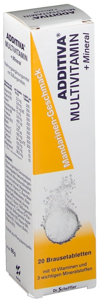 Dr. Scheffler ADDITIVA Multivitamin + Mineral Mandarine R ...