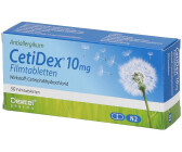 CetiDex 10 mg Filmtabletten ab 1,03 € | Preisvergleich bei idealo.de
