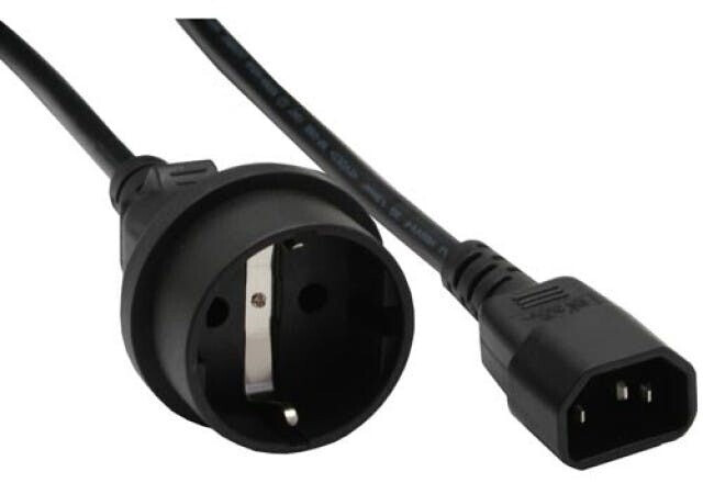 InLine PC Stromkabel 1m (16659A) ab 4,72 € | Preisvergleich bei idealo.de