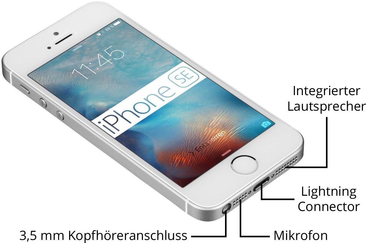 Apple iPhone SE 16 Go argent au meilleur prix sur idealo.fr