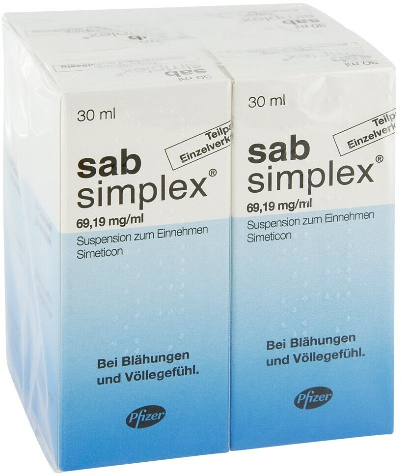 Sab Simplex Suspension (4 x 30 ml) ab 21,58 € | Preisvergleich bei ...