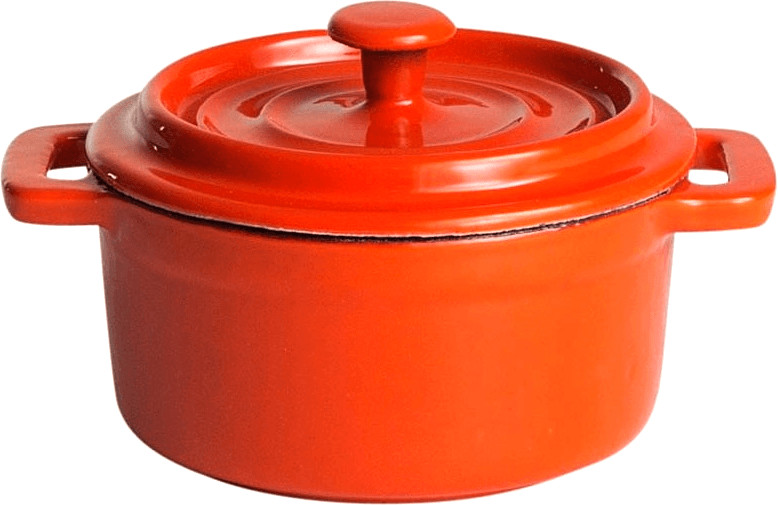 Paella World Gusstopf mit Deckel 13 x 6 cm (4518 orange) ab 13,52 ...