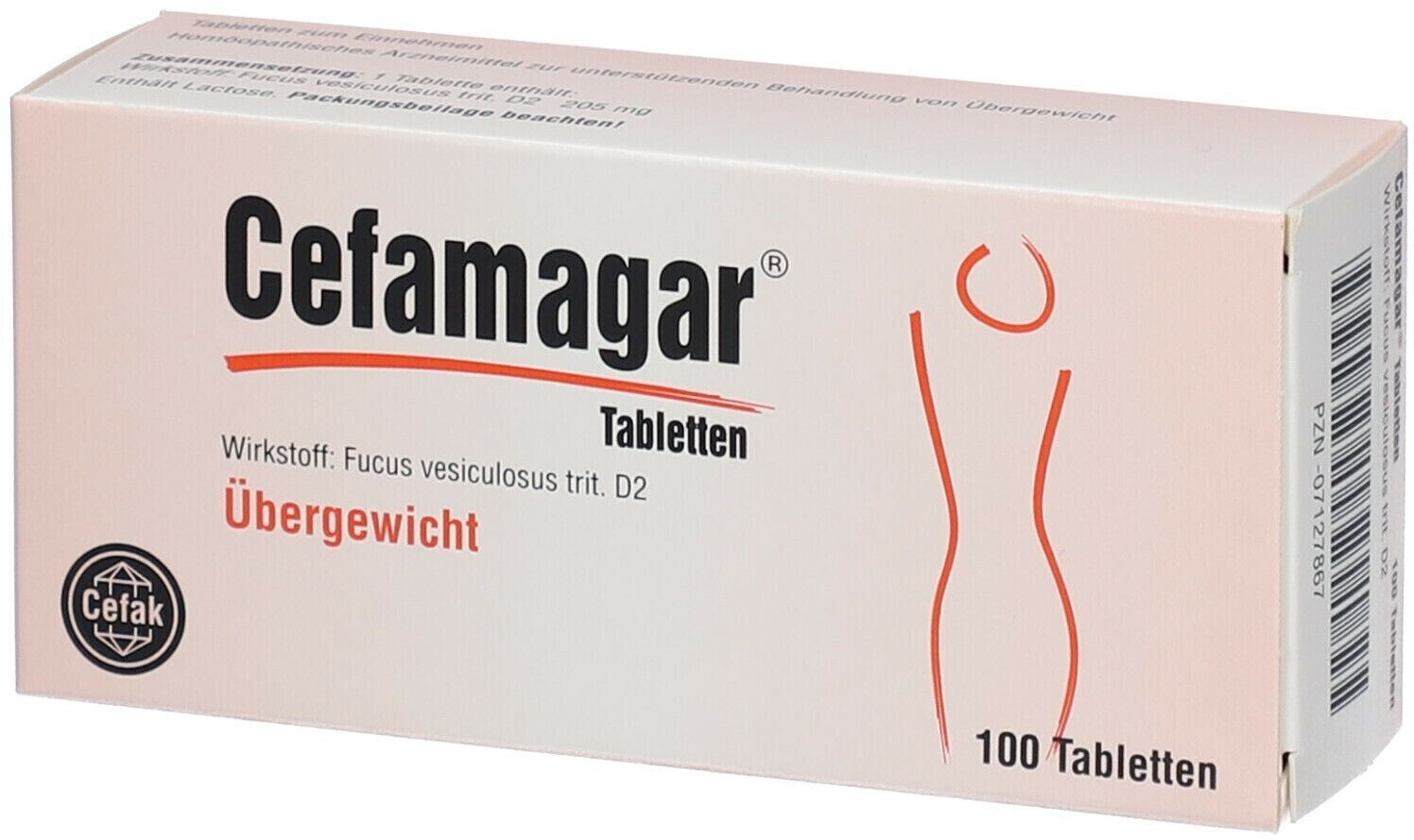 Cefak KG Cefamagar Tabletten (100 Stk.) ab 20,73 € | Preisvergleich bei ...