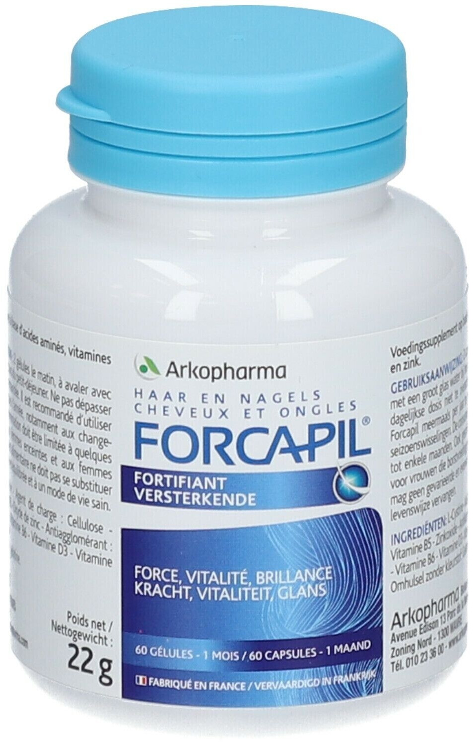 Laboratoires Arkopharma Forcapil au meilleur prix sur idealo.fr