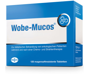 Mucos Wobe-Mucos magensaftresistente Tabletten (120 Stk.) ab 65,36 ...