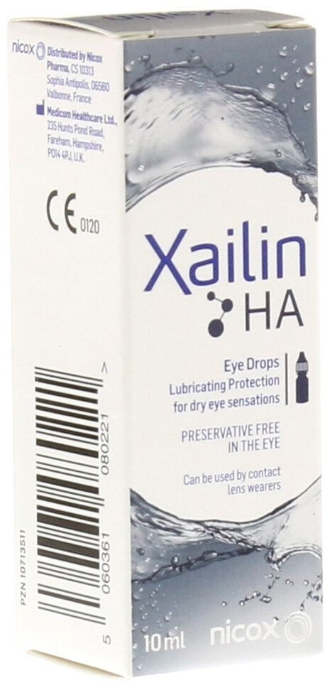 Xailin HA Augentropfen (10 ml) ab 27,30 € | Preisvergleich bei idealo.de