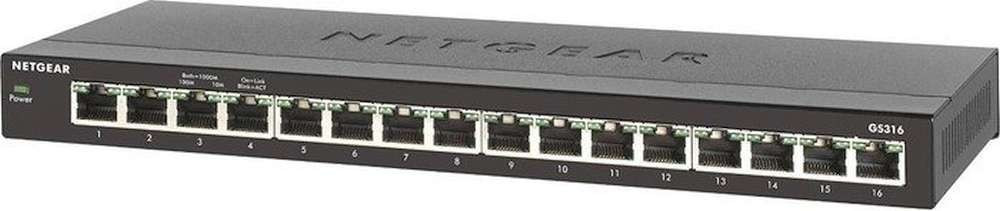Netgear 16-Port Gigabit Switch (GS316) ab 237,61 € | Preisvergleich bei ...