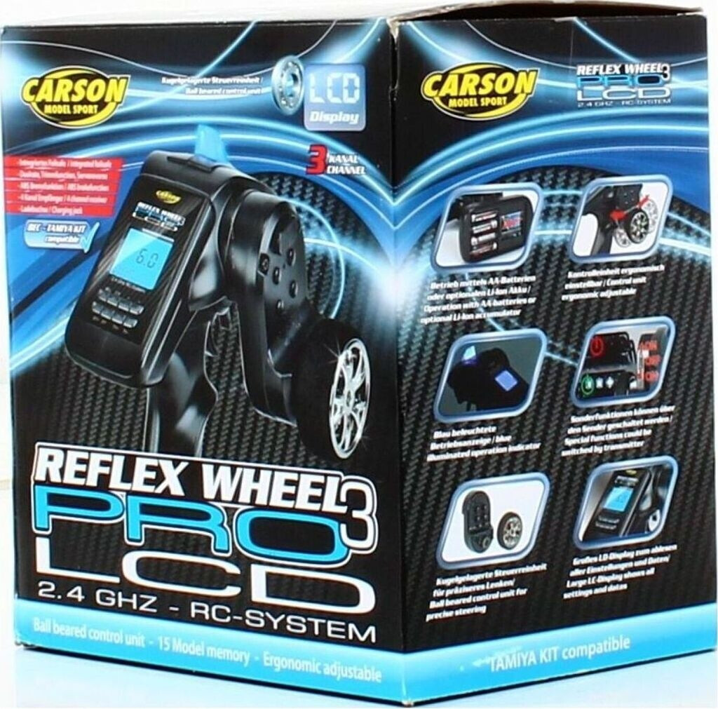 Carson Reflex Wheel Pro III LCD 2.4 GHz 11,1V (500500054) au meilleur ...