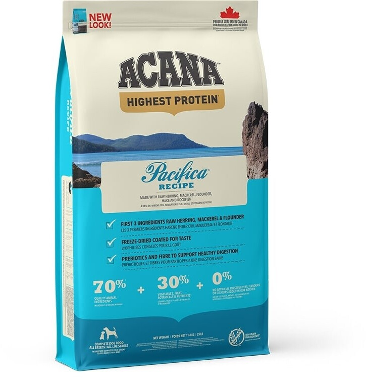 Acana Pacifica Recipe dog dry food au meilleur prix sur idealo.fr