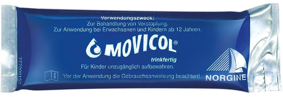 Movicol trinkfertig 25 ml Beutel Lösung zum Einnehmen (30 Stk.) ab 18 ...
