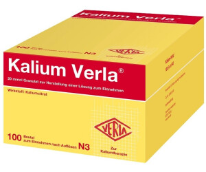 Kalium Verla Granulat Beutel (100 Stk.) ab € 13,29 | Preisvergleich bei ...