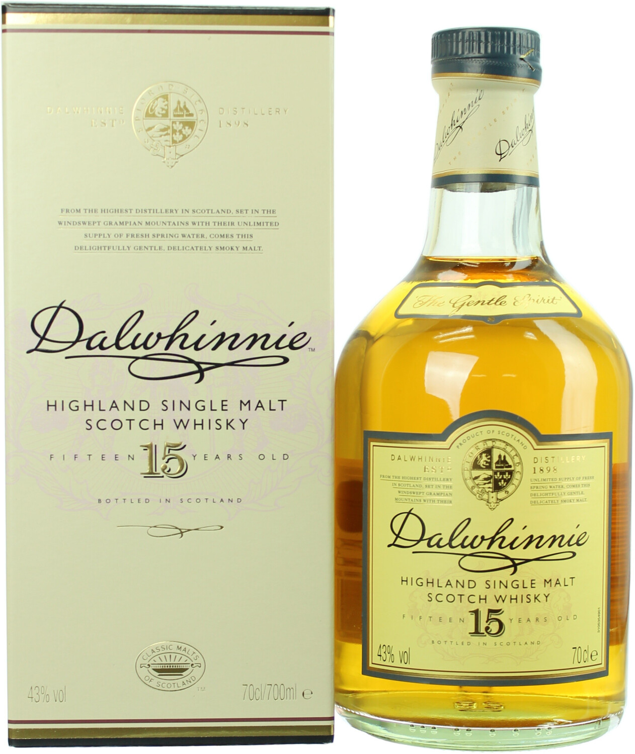 Dalwhinnie 15 Years Old 43% desde 43,50 € | Compara precios en idealo