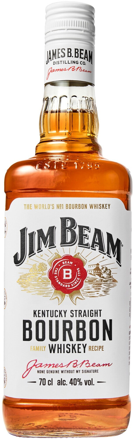Jim Beam Kentucky Straight Bourbon desde 9,44 € | Compara precios en idealo