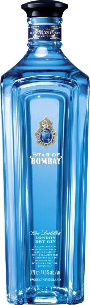 Bombay Sapphire Star of Bombay 0,7l 47,5% ab € 25,60 | Preisvergleich ...