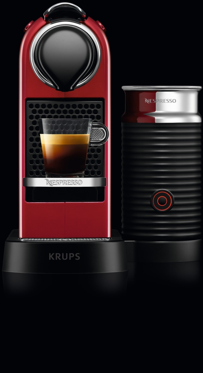 Krups Nespresso New CitiZ & Milk XN 7605 Cherry Red ab 209,00 ...