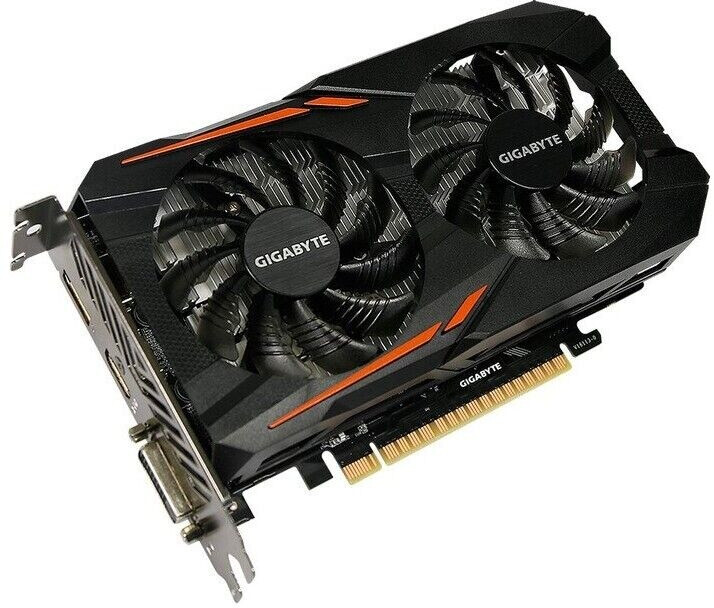 GigaByte GeForce GTX 1050 Ti OC 4096MB GDDR5 ab 329,00 ...