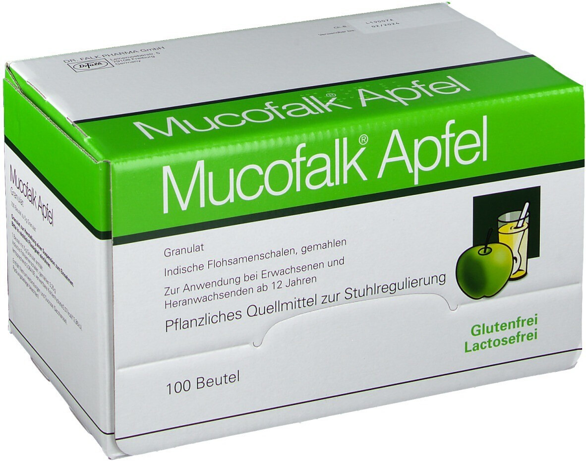 Mucofalk Apfel Granulat Beutel (100 Stk.) ab 24,47 € (Mai 2024 Preise ...