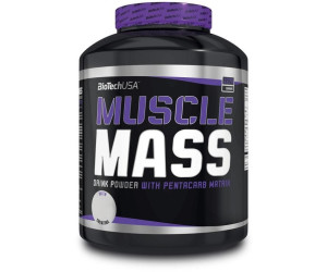 BioTech USA Muscle Mass ab 12,50 € | Preisvergleich bei idealo.de