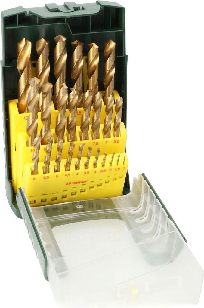 Bosch DIY 25tlg. Metallbohrer-Set HSS-TiN titanium (2607017154) ab 26 ...